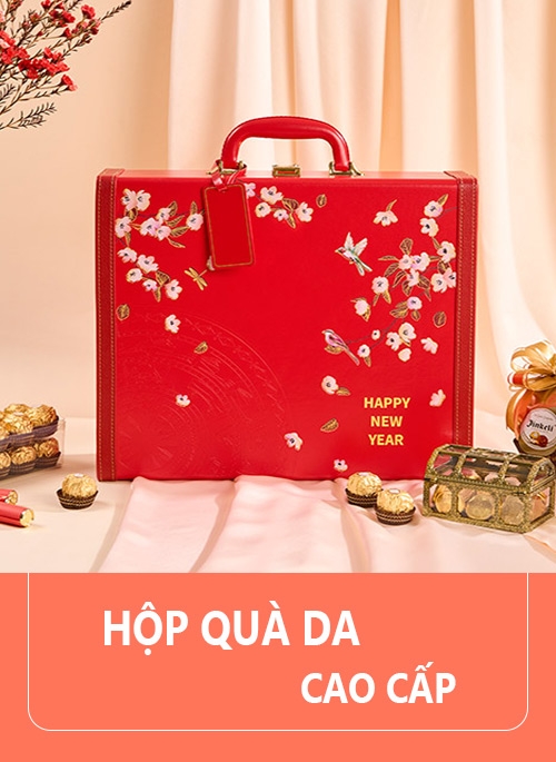Hộp quà Tết Da Premium, Hộp quà cao cấp